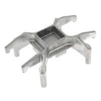 China Forged Steel Base Supports Anchor Brackets Heavy Machinery 50 Ton Load Capacity for sale