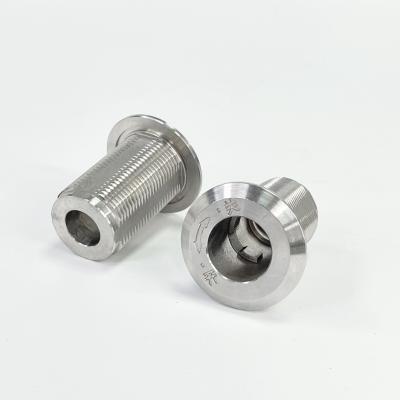 China Precision CNC Machined Stainless Steel Screws and Drain Valves ±0.005mm Tolerance for sale