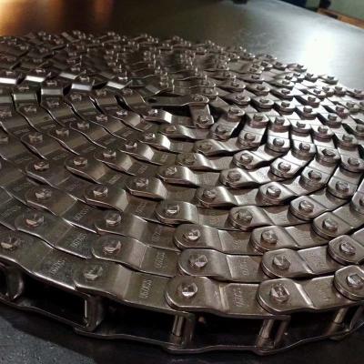 China Precision Forged Pin Chains 25-200mm Pitch with 800-1200 MPa Tensile Strength for Industrial Power Transmission for sale