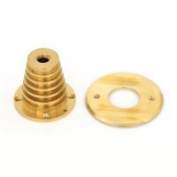 China Precision Brass CNC Machining Parts with ±0.005mm Tolerance and 600×400×300mm Max Size for OEM Prototyping for sale