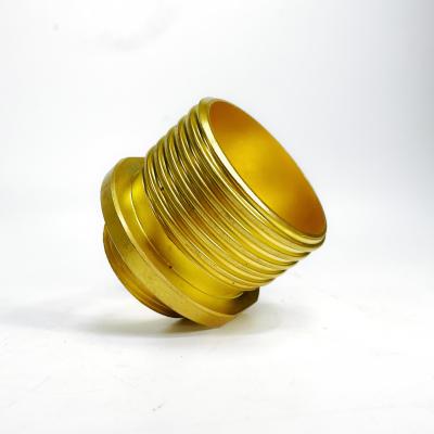 China Custom Brass Compression Connectors with ±0.01mm Precision and 1500 PSI Rating for Hydraulic Systems for sale