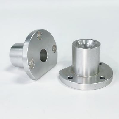 China CNC Machined Stainless Steel Ring Sleeve Bearing Tube Flange Sleeve OD 10-200 mm Tolerance ±0.05 mm for sale