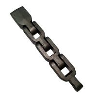 China Cast Steel Scraper Flights & Chain Parts for High-Wear Coal Conveyors 800-2400mm for sale