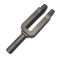 China High-strength Carbon Steel Hot Forging Processed U-shaped Fork Pin Shaft for sale