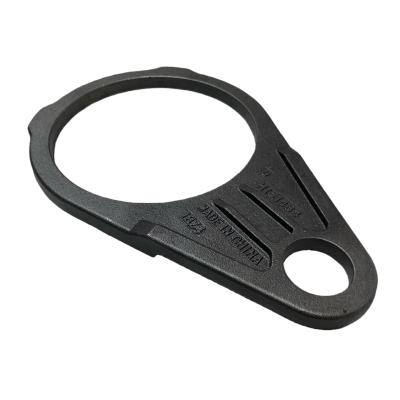 China Black Alloy Steel Forged Tube Clamps 1-2 inch for Agricultural Tractor Hydraulic Lines for sale