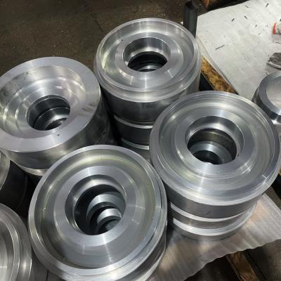 China CNC Machined Aluminum Alloy Necked Flanges 6061-T6 5083 for Marine Industry for sale