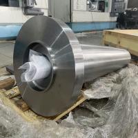 China Custom CNC Tapered Flange Shaft 600mm Diameter 3000mm Length for Oil Gas Power for sale