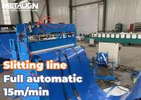 China 1mm Simple Slitting Line 7.5T With Edge Waste Collection 15m/min 5.5Kw for sale