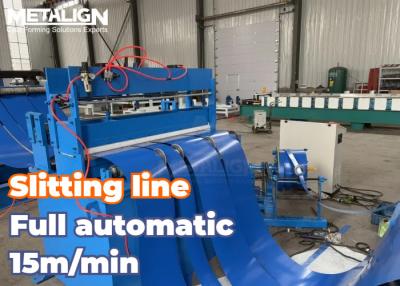 China 1mm Simple Slitting Line 7.5T With Edge Waste Collection 15m/min 5.5Kw for sale