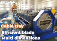 China Dual Size Hydraulic Cutter Cable Tray Roll Former 20m/min For Fast Production for sale