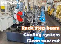 China Precision Saw Cut Rack Roll Forming Machine Step Beam Roll Forming Line for sale