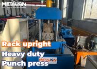 China Size Auto Change Upright Rack Roll Forming Machine 15m/Min 80mm Shaft Diameter for sale