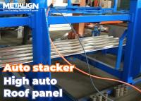 China Double Arm Auxiliary Equipment Gentle Handling Roof Panel Auto Stacker Machine for sale