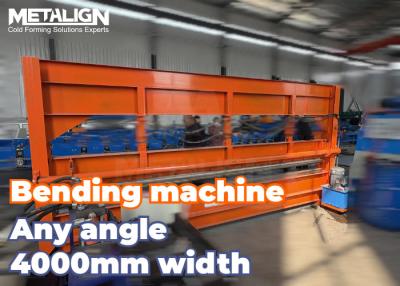China Multi Angle Metal Bending Machine For 4000MM Wide Steel Plate Processing for sale