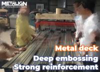China Embossed Roll Former Machine For Concrete Bonding Floor Decks for sale