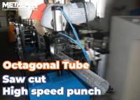 China High Precision Shutter Door Roll Forming Machine For Octagonal Tube Customized Cutting for sale
