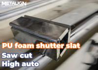 China Gearbox Driven PU Foam Shutter Door Roll Forming Machine Line With Heating for sale