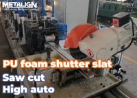 China Dual Coil PU Foam Insulated Shutter Slat Roll Forming Machine 15m/Min for sale