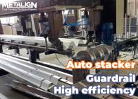 China Hydraulic Punching Precise Cutting Highway Guardrail Forming Machine High Speed for sale