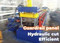 China W Panel Highway Guardrail Forming Machine Compact And Efficient 22Kw 15m/Min for sale