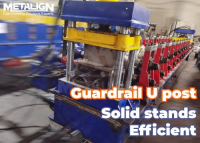 China Compact And Efficient Cold Roll Highway Guardrail Forming Machine W Panel Production for sale