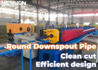 China Cold Roll Forming Line For Safe And Stable Rainwater Downpipe Production for sale