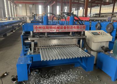 China High Speed Galvanized Steel Metal Roofing Machine For Long Grid Great Wall Panel for sale