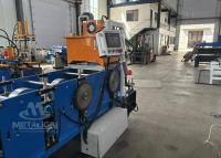 China Galvanized Steel K-Style Gutter Chain Drive Roofing Roll Forming Machine for sale