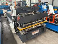 China Triple Layer Trapezoidal Sheet Roofing Roll Forming Machine Metal Roofing Machine Price for sale