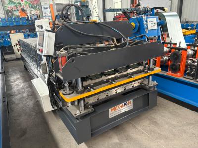 China Triple Layer Trapezoidal Sheet Roofing Roll Forming Machine Metal Roofing Machine Price for sale