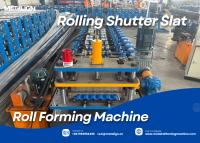 China Australia Rolling Shuatter Slat Efficient Shutter Door Frame Roll Forming Machine for sale