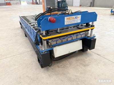 China Color Coated Steel High Speed IBR Roof Panel Roofing Roll Forming Machine for sale