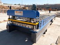China Color Coated Steel High Speed Auto Roofing Roll Forming Machine 5.5Kw Motor Power for sale