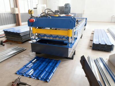 China High Precision Roof Tile Roll Forming Machine with 0.3-0.8mm Material Thickness and 15-20m/min Forming Speed for sale