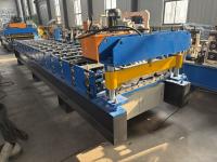 China 20m/min Automatic 5.5Kw Galvanized Steel Trapezoidal Roof Panel Roofing Roll Forming Machine for sale