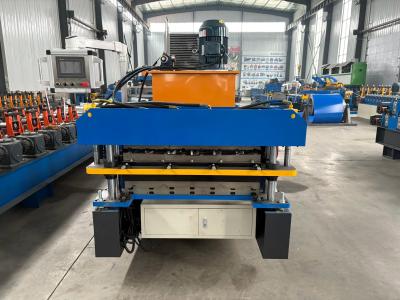 China Double Layer IBR Roof Panel Roll Forming Machine Automatic Color Steel 0.3-0.8mm for sale