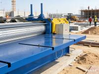 China High Speed 0.1-0.3mm Horizontal Corrugated Roof Panel Roll Forming Machine Color Coated Steel for sale