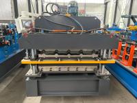 China Zinc Corrugated Roof/Wall Sheet Making Roll Forming Machine with Motor & Gear 0.3-1mm Rolling Thickness 220V/380V/440V for sale