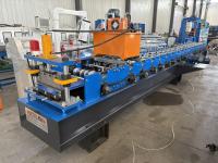 China Standing Seam Roof Panel Roofing Roll Forming Machine Hydraulic Cut Galvanized Steel 0.3-0.8mm for sale