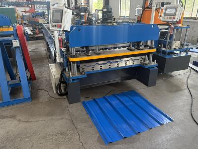 China 1025mm Trapezoidal IBR Roof Panel Roll Forming Machine For Efficient Metal Roofing Sheet Production Lines for sale