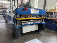 China Automatic Metal IBR Roof Sheet Cold Roll Forming Machine for Building Material Roofing Production Lines 0.3-0.8mm for sale