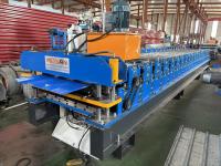 China Double Layer Roll Forming Machine For Steel Roof Panel Making High Efficiency & Durable Energy Saving With Gear And Motor for sale
