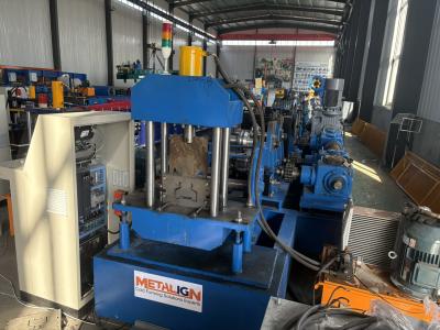 China High Quality Fully Automatic Pallet Racking Upright Roll Forming Machine Storage Shelf Frame Roll Forming Machinery for sale