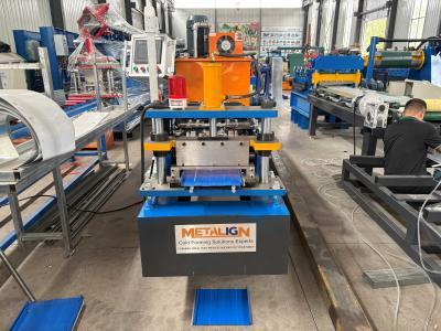 China Standing Seam Roll Forming Machine with 18 Forming Stations, PLC Control, and Gear Bearing Motor for Metal Roofing Panels for sale