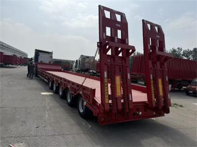 China New Heavy Duty Low Profile Semi Trailer Truck Customizable Engineering Transport for sale