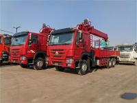 China HOWO 6x4 12ton14ton 16ton Truck Mounted Crane Hydraulic Arm Cargo Crane Truck for sale