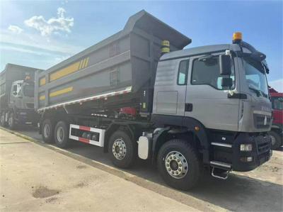 China TX 400hp 7m 10 Wheel Tipper Truck Left Hand Drive 400L Fuel Tank for sale