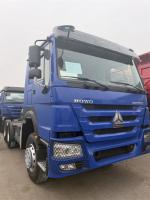 China Used Heavy Duty 6x4 Truck Tractor 300L Fuel Tank WD615.47 371HP Engine for sale