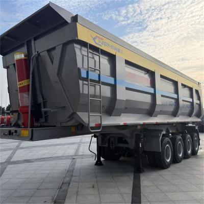 China High Impact Resistance U-Shaped Dump Semi Trailer for Mining Area Haulage for sale
