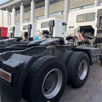 China Tandem Axle 2*16T Used Tractor Truck D12.42 420HP Engine With New Pads / Shoes for sale